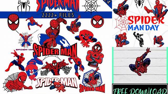 Spiderman SVGs: Unleash Your Web-Slinging Creativity