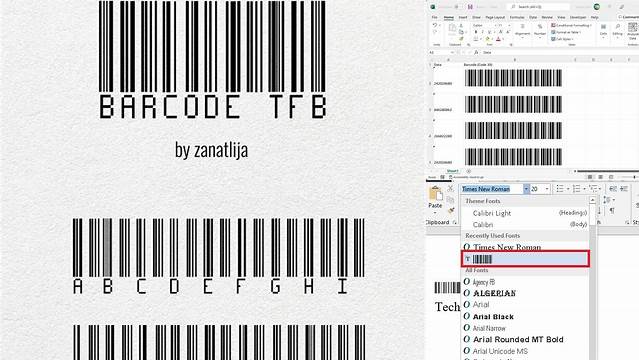 Free Barcode Font Download For Word: A Complete Guide