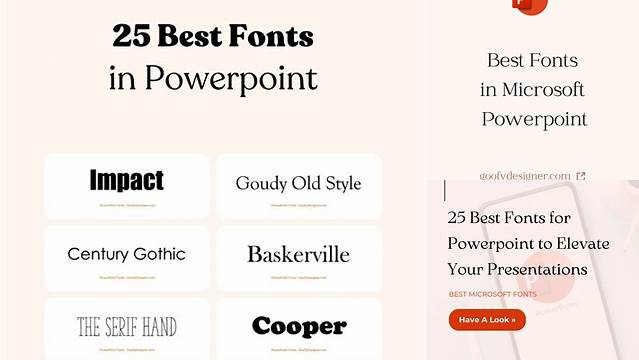 Best Calligraphy Fonts For PowerPoint Presentations