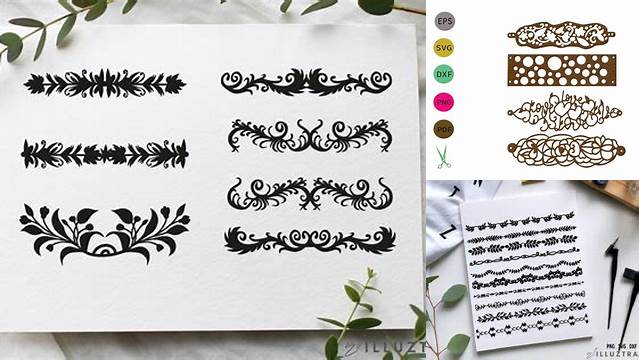 Divider Set SVG Cut Files: Your Design Toolkit