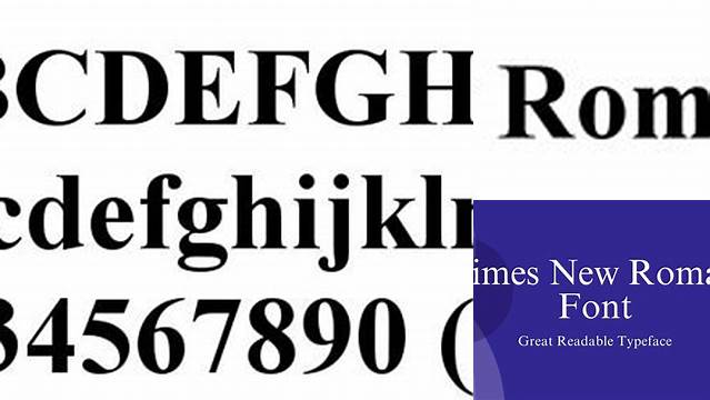Download Times New Roman Bold Font: Free Guide