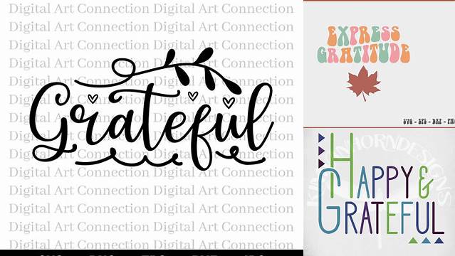 Express Gratitude: Amazing SVG Cut Files For Thankfulness