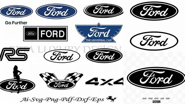 Ford Symbol SVG: History, Usage, And Download Guide