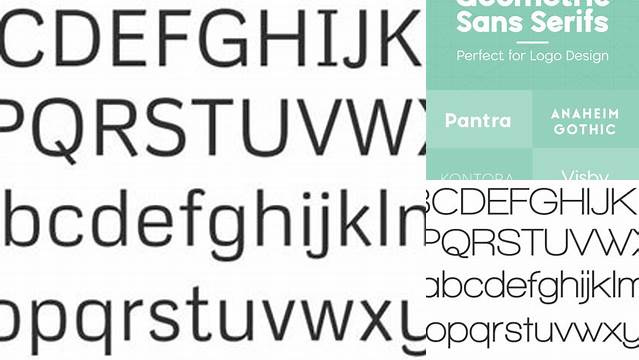 Free Geometric Sans Serif Fonts: Your Ultimate Guide