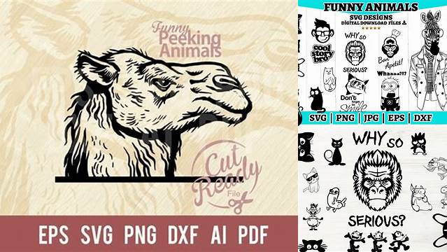 Funny Animal SVGs: Unleash Creativity & Fun!