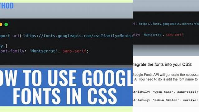 Add Google Fonts To CSS: A Quick Guide