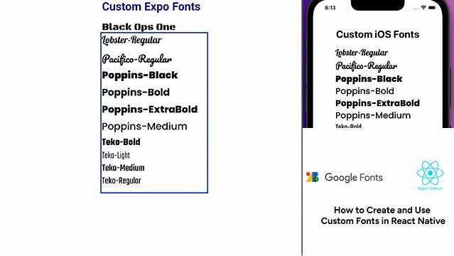 Importing Google Fonts In React Native: A Comprehensive Guide