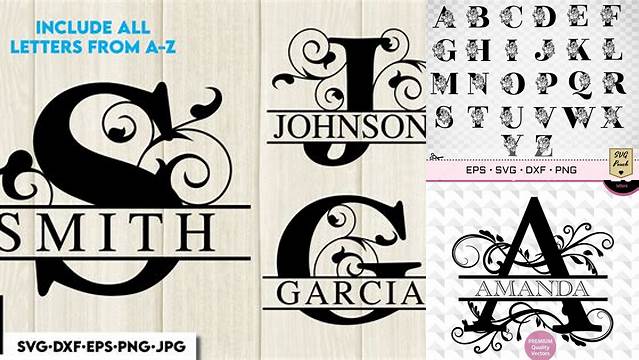 Initials SVG: Free Designs, Resources & How To Create Them