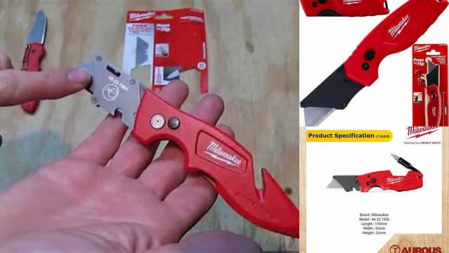 Milwaukee Press & Flip Box Cutter: A Comprehensive Review