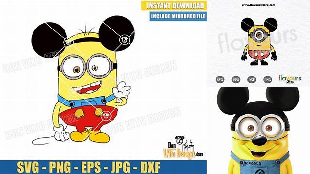 Minion Mickey Mouse SVG: Your Guide To Creative Design