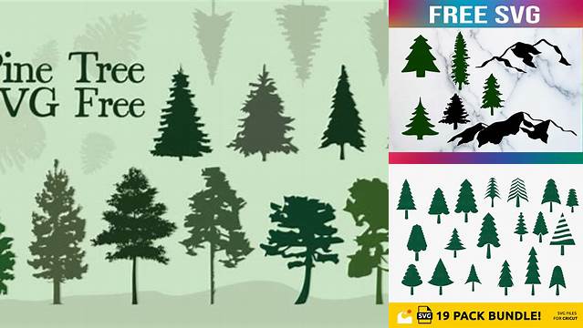 Pine Tree SVG: Free Designs & How To Use Them