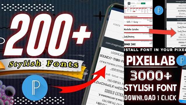 Download Pixellab Font Packs: Elevate Your Designs
