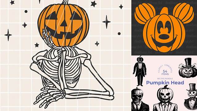 Free Pumpkin Head SVG