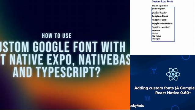 Using Google Fonts In React Native: A Complete Guide